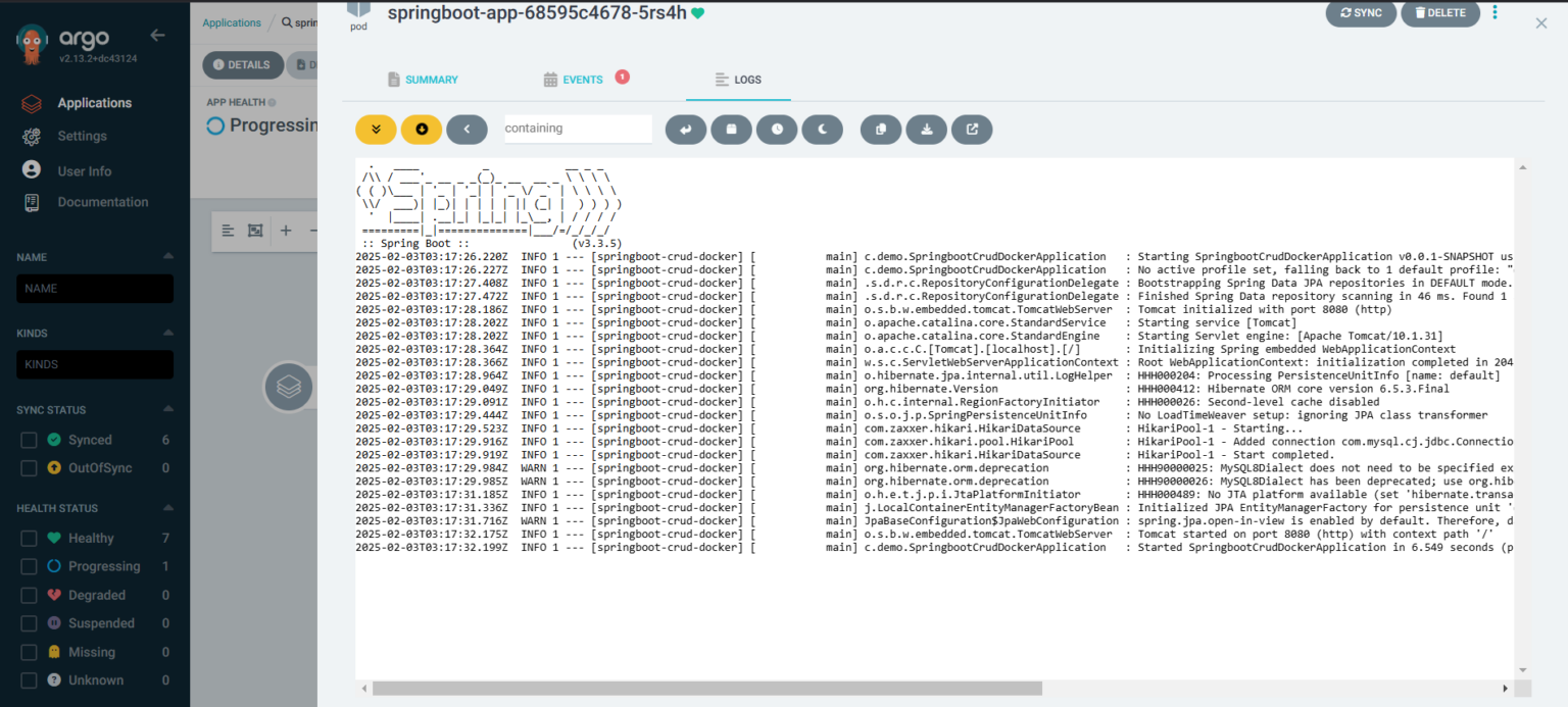 Introduction to Argo CD for Spring Boot Deployments in Kubernetes