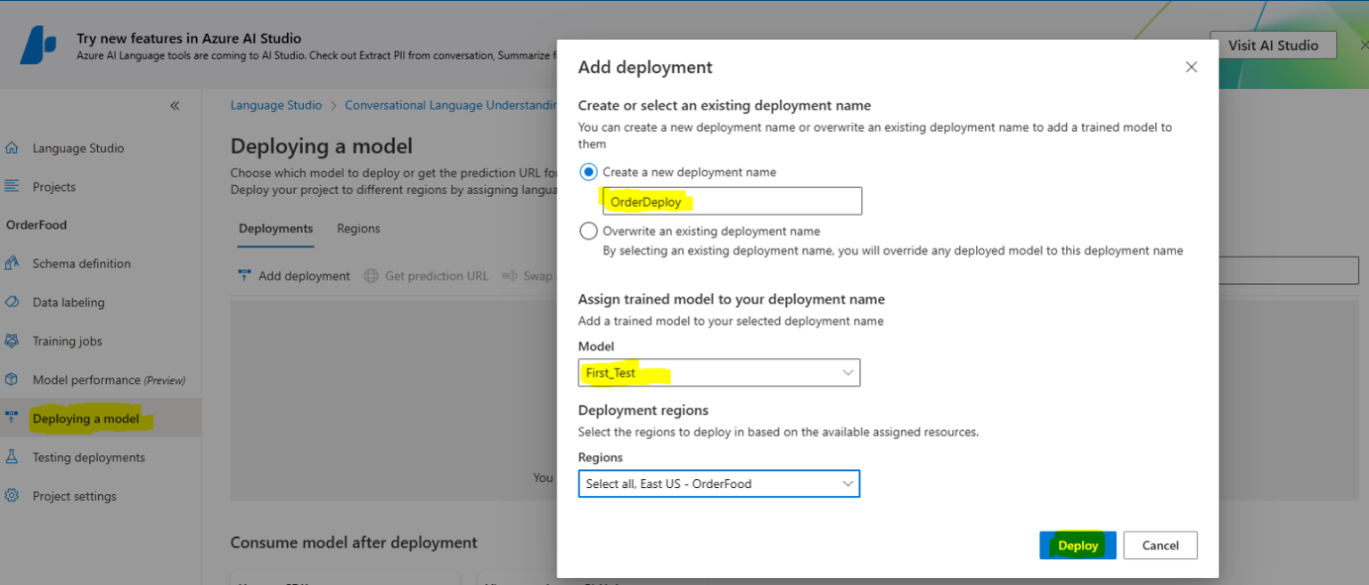 Azure Cognitive Services - LUIS
